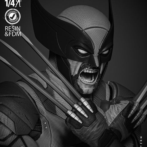 👤 WICKED MARVEL WOLVERINE BUST: TESTED AND READY FOR 3D PRINTING・ 3D ...