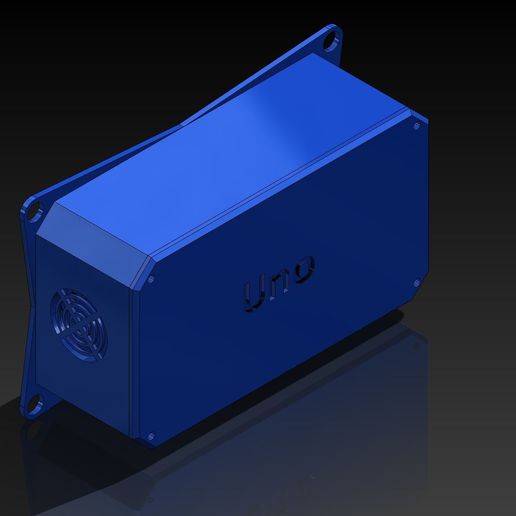 Download Stl File Case For Arduino Uno • 3d Print Object ・ Cults