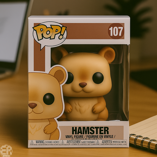 Hamster - Animals Pop Collection 🧊 ・ 3D File for 3D printing・Cults