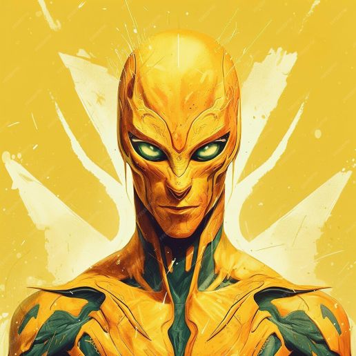 STL file Silly yellow hero 🎨 ・3D print object to download・Cults