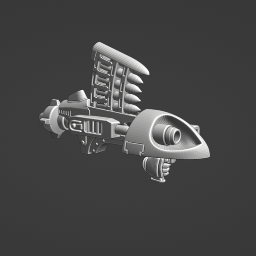 🆕 [658802] Missile launcher FOR NEW HERESY BOYS・ 3D File for 3D ...
