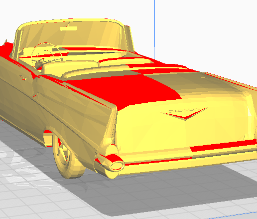🚙 CHEVROLET BEL AIR 1957・ STL File for ・Cults