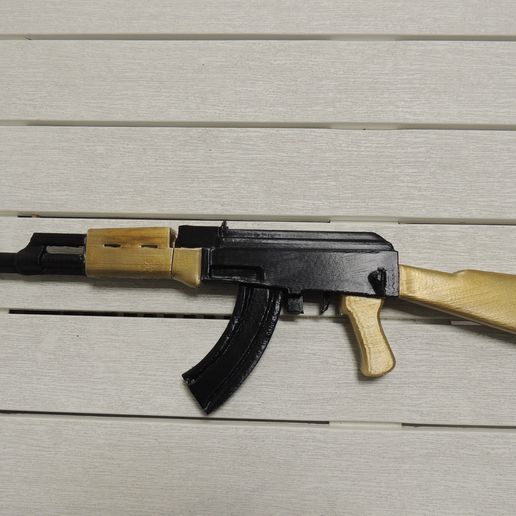 🔫 AK 47・ STL File for 3D printing・Cults