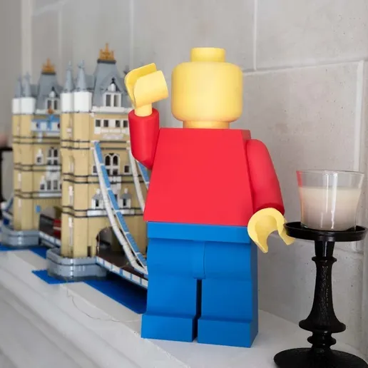 3D file Lego Up-Scaled 🏗 ・3D printing model to download・Cults