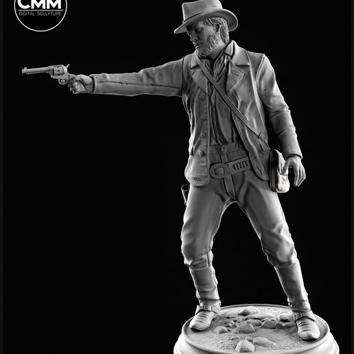 😵 Red dead redemption fan art・ STL File for 3D printing・Cults