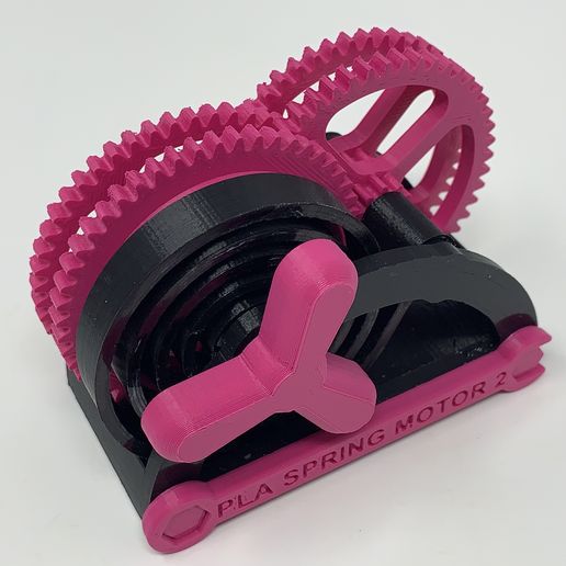 Free STL file PLA Spring Motor Demonstrator 2 📱 ・3D printer design to ...