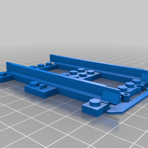 🚆 LEGO double Switch out of 7 main parts, Fits into 20 cm buildplate ...