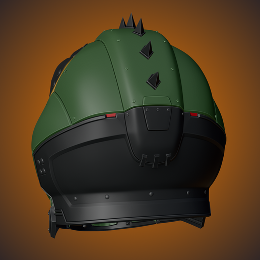 🪖 Doomguy helmet from Doom:The Dark Ages・ 3D File for 3D printing・Cults