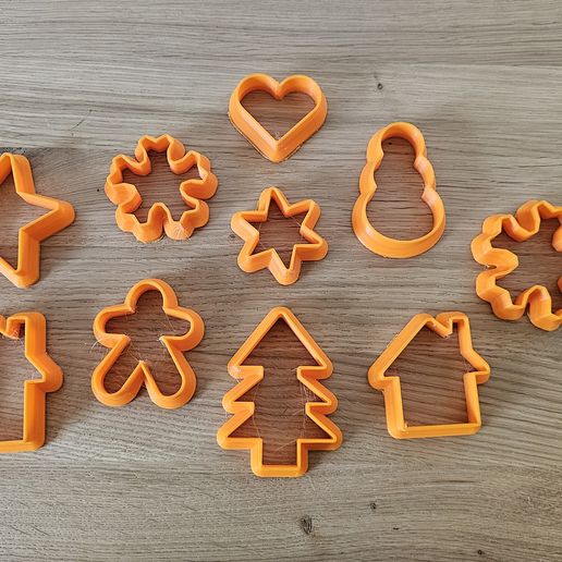 🎄 Baking tins - Baking Pans - Christmas tree house, snowflake, snowman ...