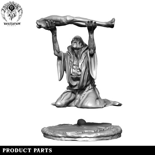 🙏 Praying Cultists x 5・ 3D File for 3D printing・Cults