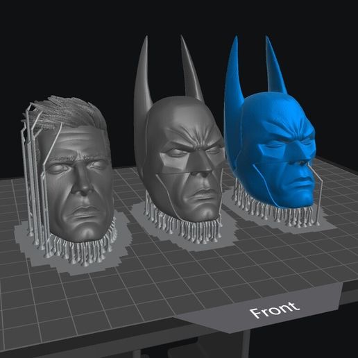 3D file BATMAN - CUSTOM HEAD KIT 🦸 ・3D printing idea to download・Cults