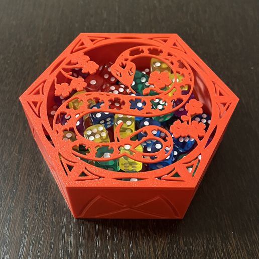 STL file Chinese new year snake box 🆕 ・3D printing model to download・Cults