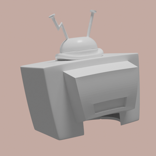 📦 Box T.V. Wearable Helmet・ STL File for 3D printing・Cults