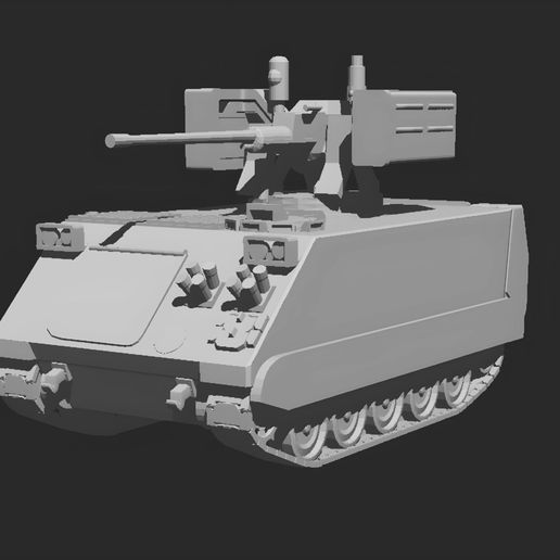 🪖 M113 rcws 30・ STL File for 3D printing・Cults