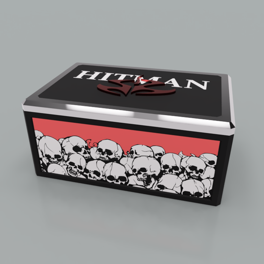 🎮 Hitman Bonebox・ STL File for 3D printing・Cults