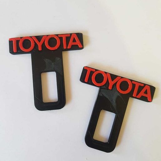 🚗 TOYOTA SEAT BELT LOCK・ STL File for ・Cults