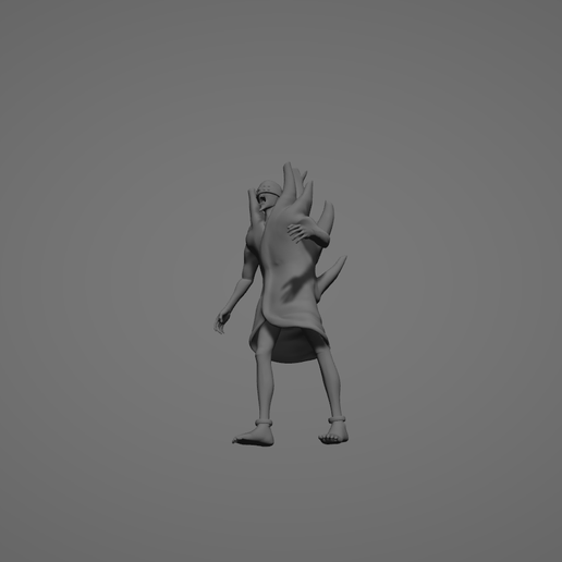 🎨 NARUTO SHIPPUDEN GEDO STATUE・ STL File for 3D printing・Cults