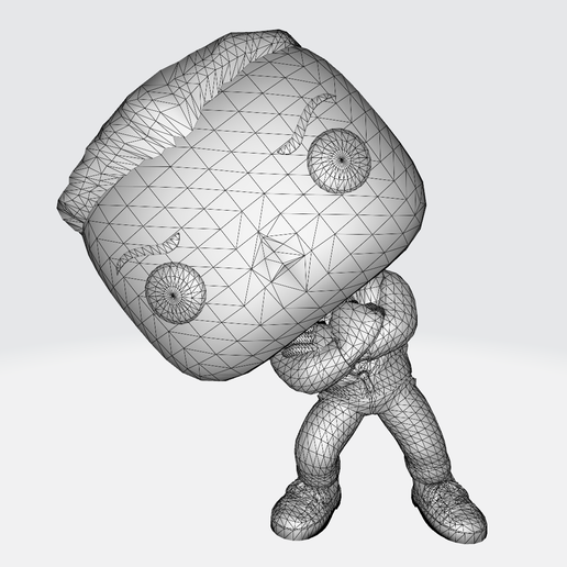 🆒 Funko Style Cool Teen – Poseable STL Figurine・Free 3D File for 3D ...