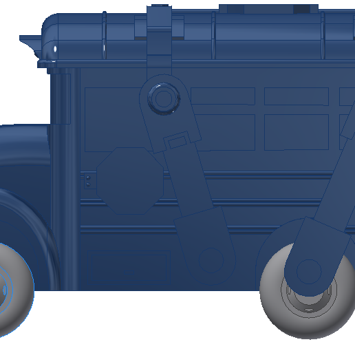 🚌 Combat Bus Roket League・Archivo OBJ para Impresión 3D・Cults