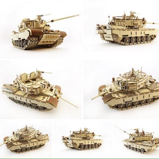 🪖 CNC MILITARY TANK - LASER CUTTING・Free DXF File for 3D printing and ...