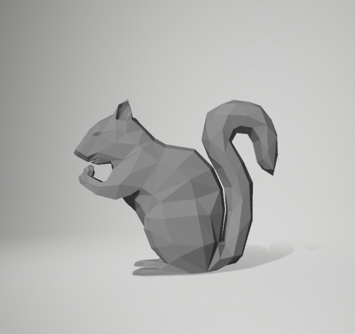 STL file squirrel・3D print object to download・Cults