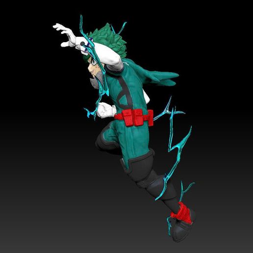🎨 Izuku Midoriya-My Hero Academia 3D Print Model・ STL File for 3D ...