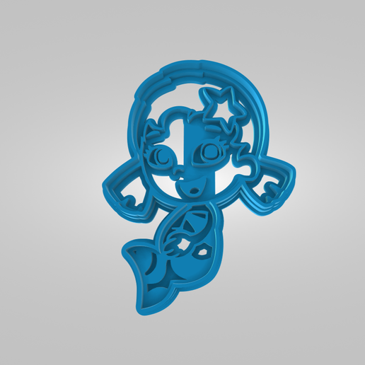 🍪 Oona from Bubble Guppies Imprint Cookie Cutters・ STL File for ・Cults