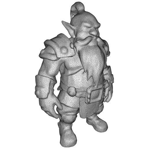 🎲 Dwarven Vanguard – Full-Body Single-Piece Figurine・ 3D File for 3D ...