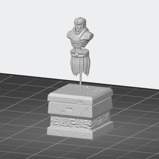 🪦 SWTOR - Korriban tomb statue・ STL File for 3D printing・Cults