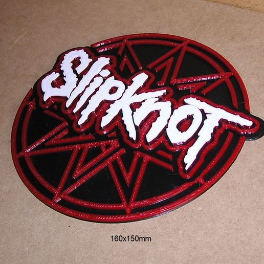 STL file slipknot, corey, taylor, shawn, clown, crahan, joey, jordison ...