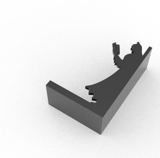 STL file BATMAN BOOKENDS 📚 ・3D printing template to download・Cults