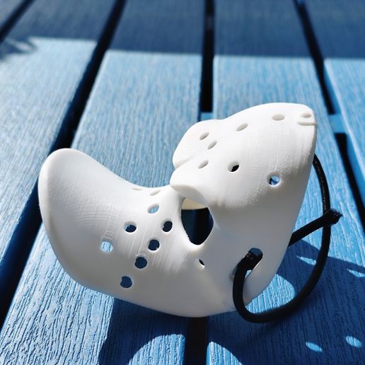 🦆 Mighty duck Jason Mask・ STL File for 3D printing・Cults