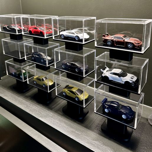 🥵 Hot Wheels Acrylic Display Case Base & Spacer (SIMPLE)・Free STL File ...
