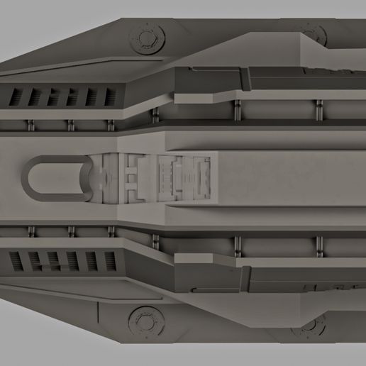 😇 Halo Punic Class Supercarrier (Halo Fleet Battles Redux)・ 3D File for ...