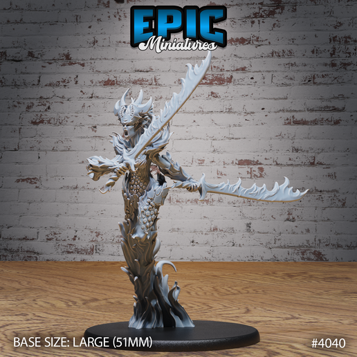 🔥 Fire Elemental Female Set ‧ DnD Miniature ‧ Tabletop Miniatures ...