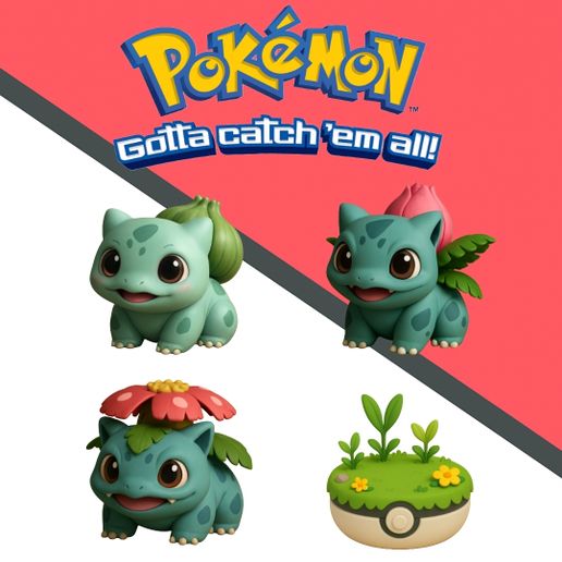 pokemon bulbasaur all evolution