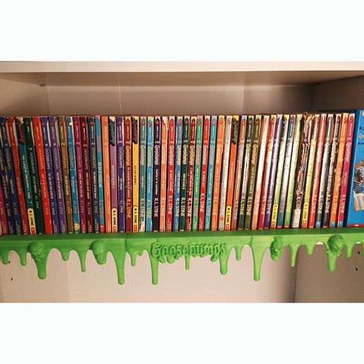 STL file Goosebumps Shelf ・3D printable model to download・Cults