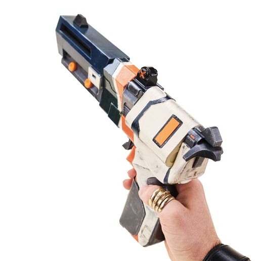 🔫 Aegis Borderlands 2 Maliwan Gun Pistol Weapon Prop Replica Cosplay ...
