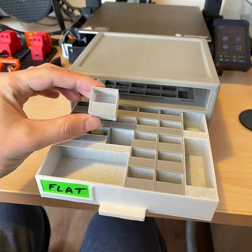 📦 Stackable, Modular Screw Box / Organizer・ STL File for 3D printing・Cults