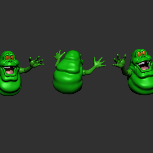 🐉 FAN MADE SLIMER FROM THE 80´S TV SHOW・Free STL File for 3D printing・Cults