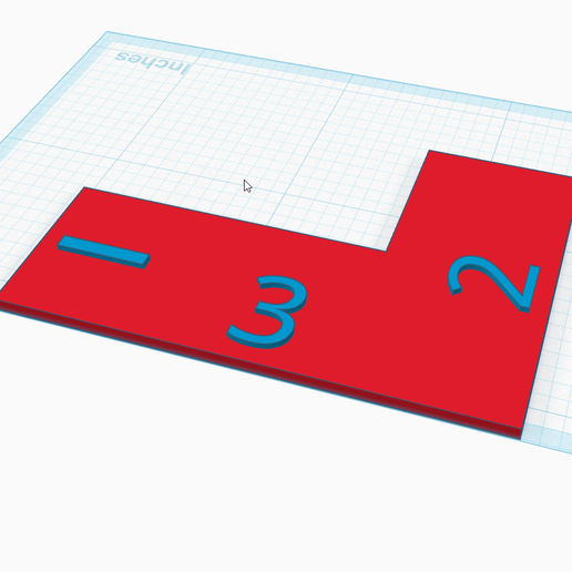 ⚔ Medidor en forma de L de 1 2 y 3 pulgadas para juegos de azar・Archivo ...