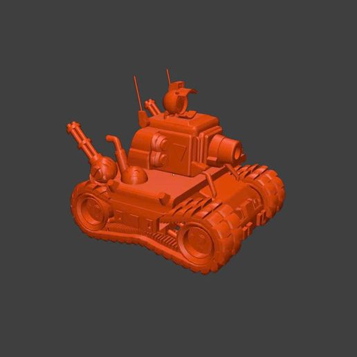 🪖 Metal Slug Tank・Free STL File for 3D printing・Cults