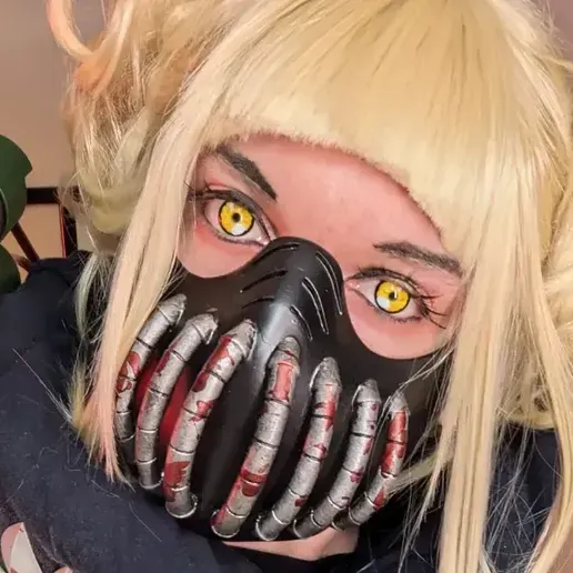 🎭 Toga Himiko Mask from My Hero Academia for Cosplay・Free STL File for ...
