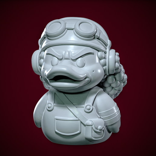 🦆 Rubber Duck - Usop one piece - 3D print・ 3D File for 3D printing・Cults