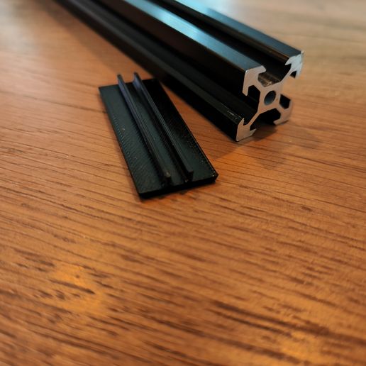 Free STEP file 20mm profile cover 🧞‍♂️ ・3D print design to download・Cults