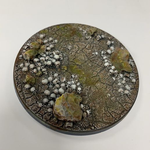 warhammer skull base
