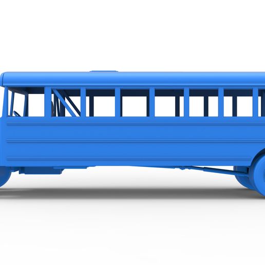 🏫 Diecast School bus for Figure 8 racing Scale 1:25・ 3D File for 3D ...