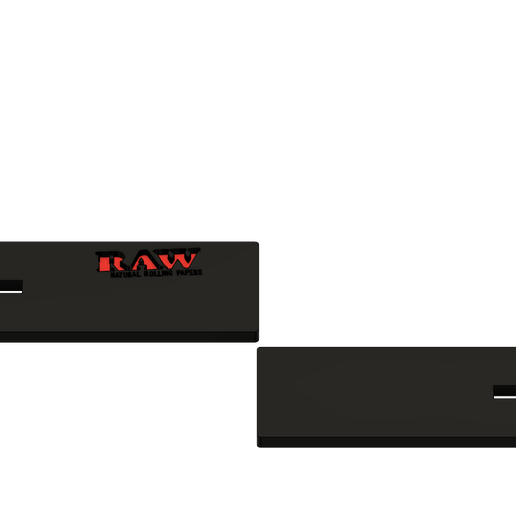 🚬 RAW X stand・ STL File for ・Cults