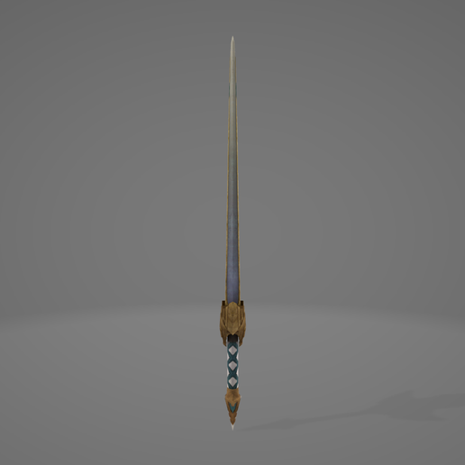 STL file MONSTER HUNTER GUILD PALACE DUAL BLADES 👹 (OBJ)・3D printing ...