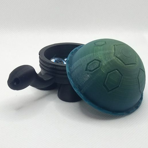 🐢 A cute turtle box・ STL File for ・Cults